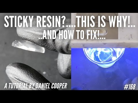 #168.  STICKY UV RESIN? - This IS WHY! A Resin Art Tutorial by Daniel Cooper