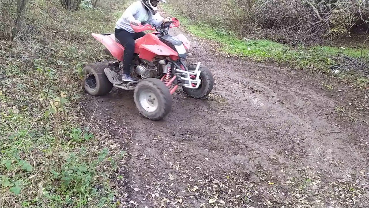 DRIFT WITH ATV JONWAY 250cc - YouTube
