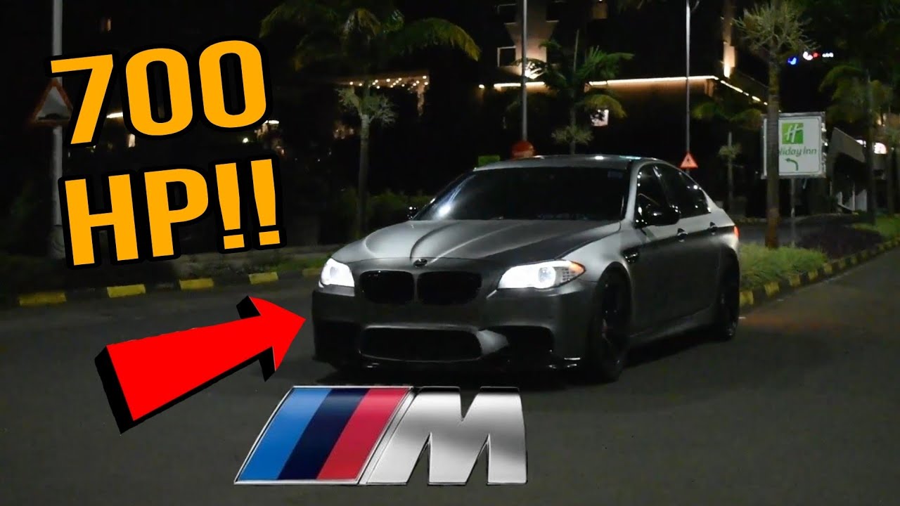 700 HP!! BMW M5 (Evolve Tune) Night Shoot Vlog - YouTube