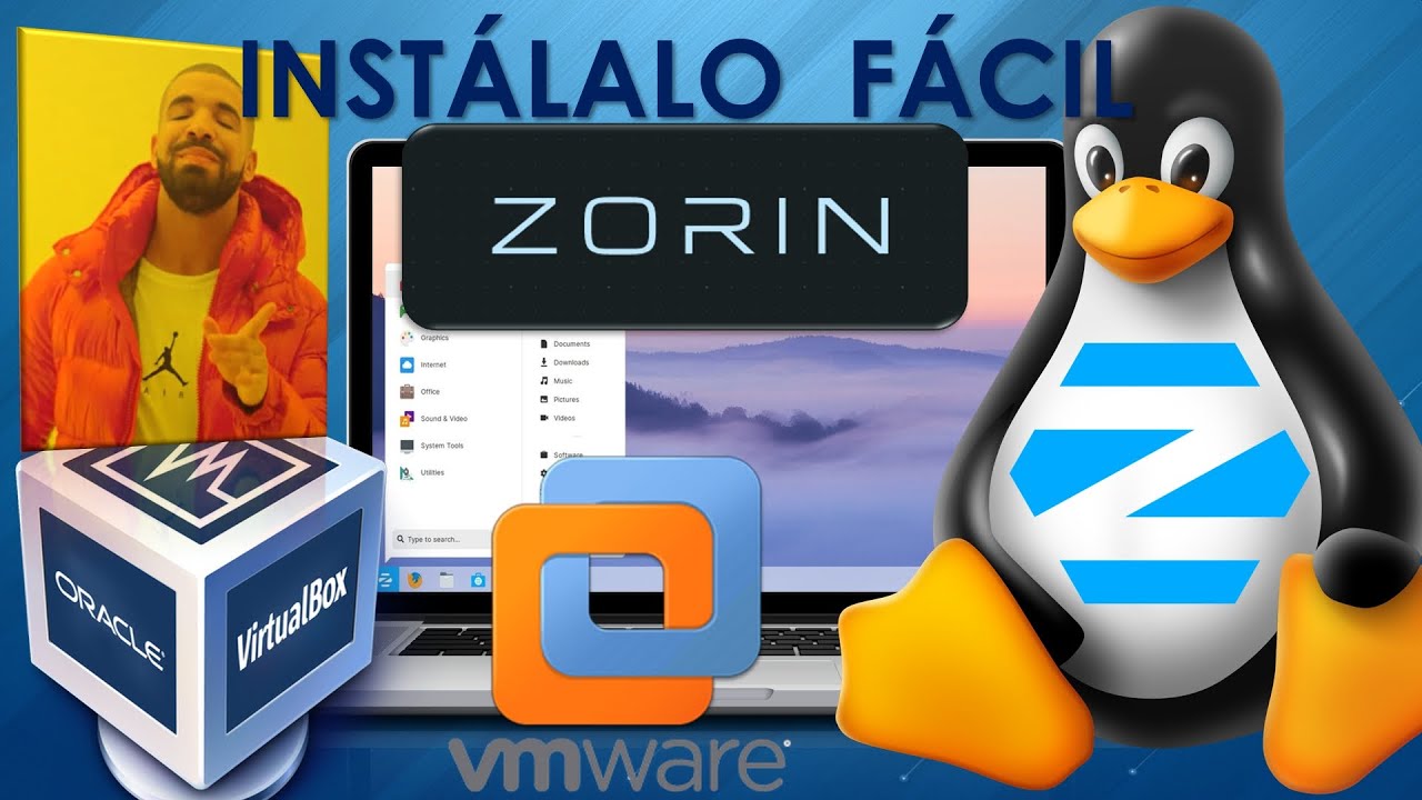Cómo Instalar ZORIN OS (Linux) en CD o USB | PASO A PASO 🐧👍 - YouTube