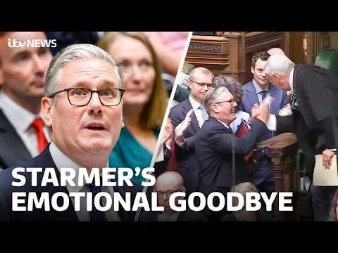 Highlights of an emotional PMQs as Keir Starmer says goodbye