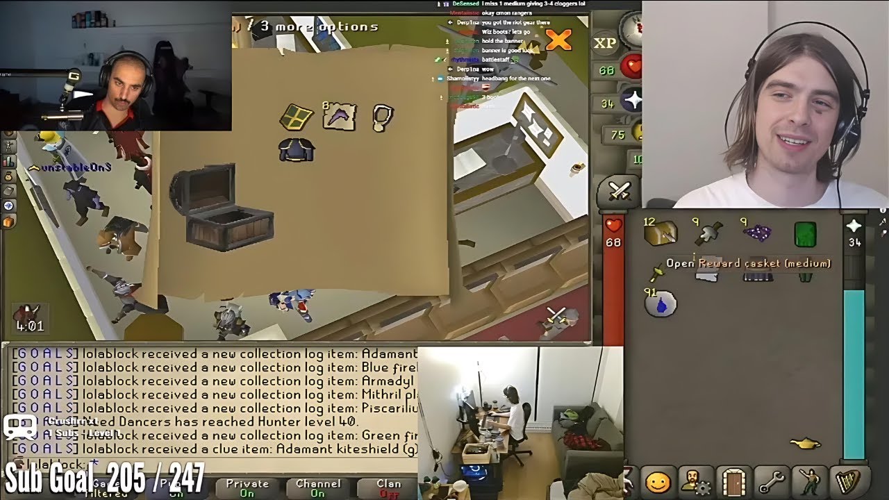 Dearlola got high and collected 13 medium clue scroll caskets for our ...