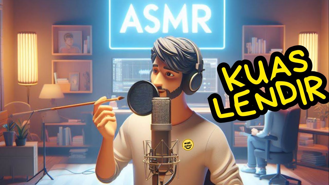 ASMR Ultimate Brushing & Lotion on The Mic for Instant Sleep 😴 #asmr # ...