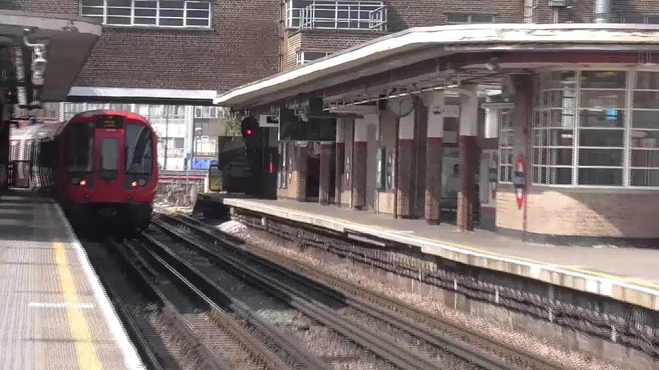 Metropolitan Line S Stock at Harrow on the Hill on 09/04/15 - YouTube