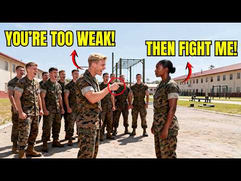 12 Marines Mocked Black Single Mom 'Weak Chick' — Minutes Later She Flattened All 12 in Sequence