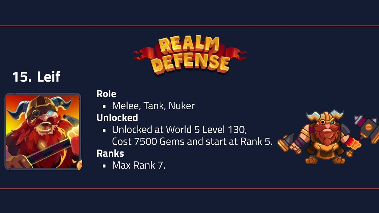 Leif Review - Realm Defense - YouTube