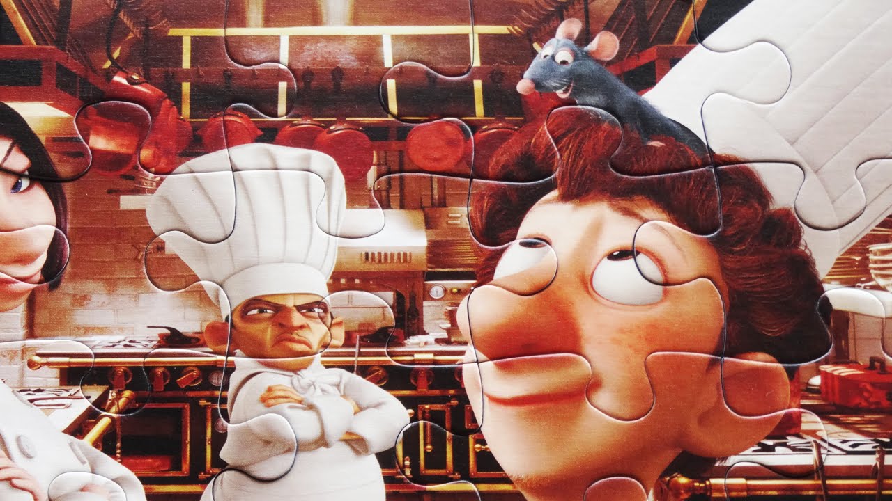 DISNEY RATATOUILLE Jigsaw Game Puzzles Games Rompecabezas Remy linguini ...
