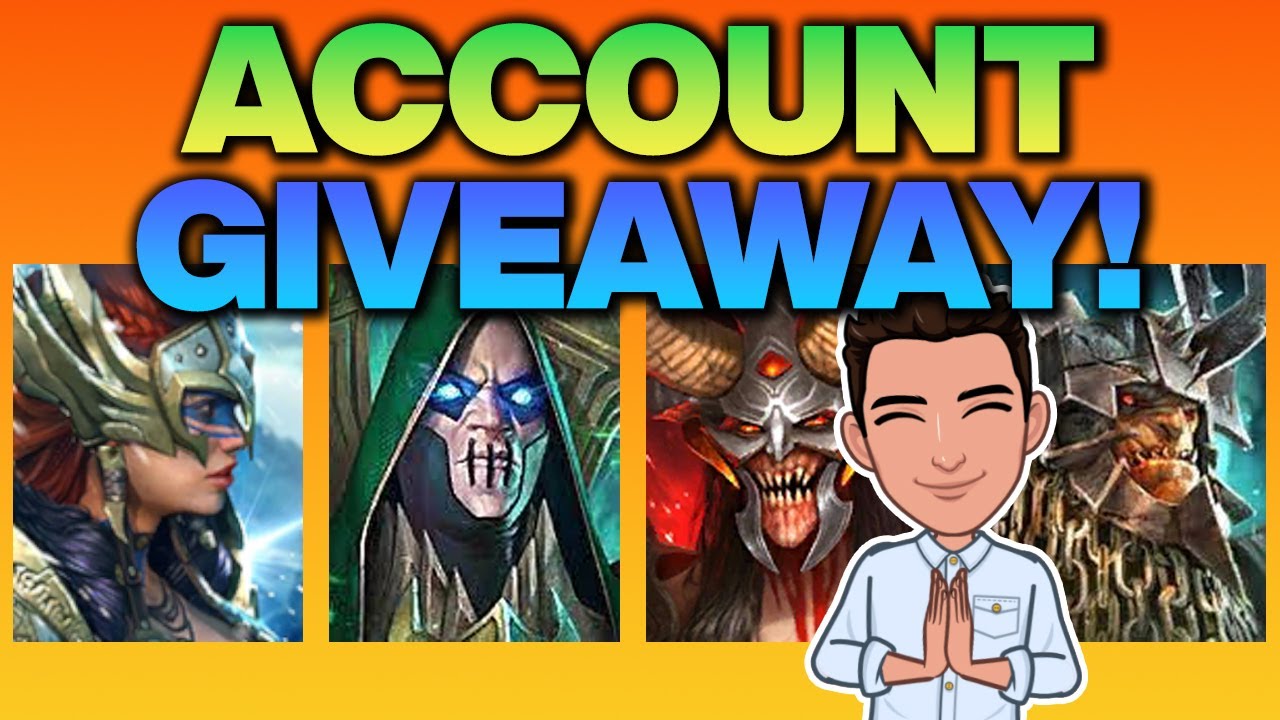 AWESOME ACCOUNT GIVEAWAY! Get this FREE account in RAID: Shadow Legends ...
