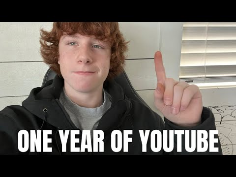 ONE YEAR OF YOUTUBE- One year of doing YouTube… - YouTube