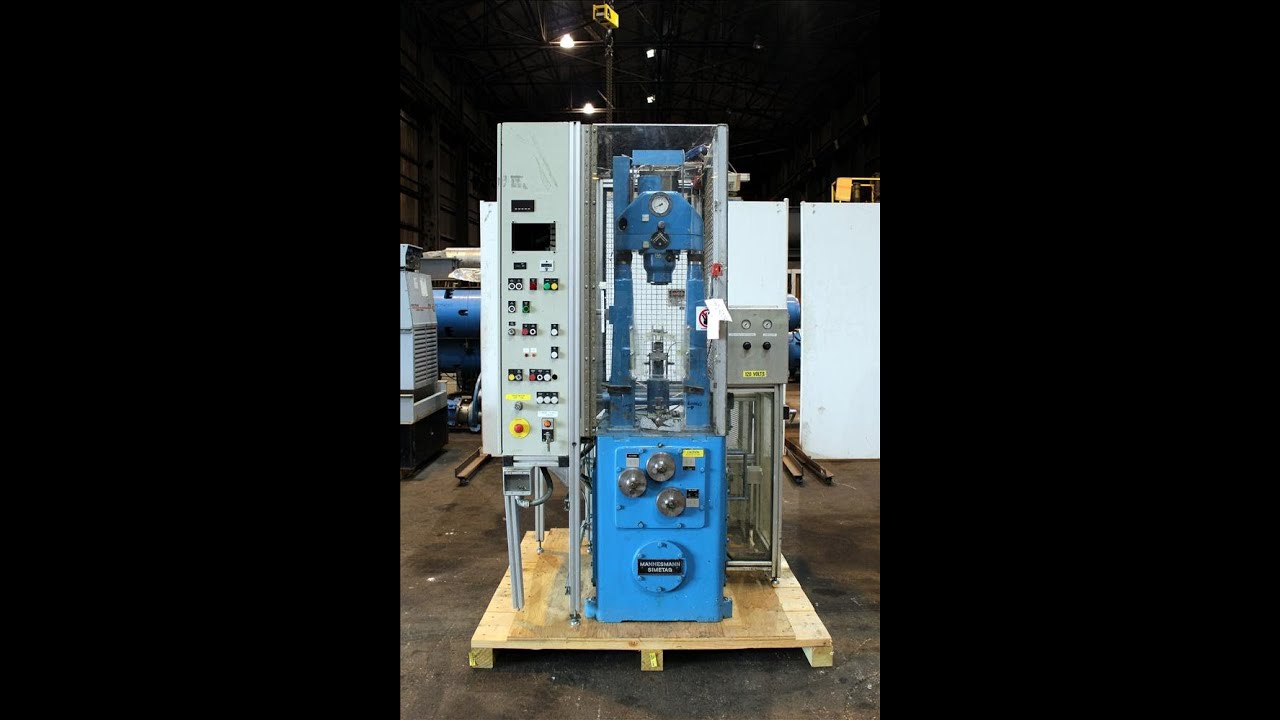 Used- Dorst/Mannesman Meer Press, Model MPM 6 - stock # 45963003 - YouTube
