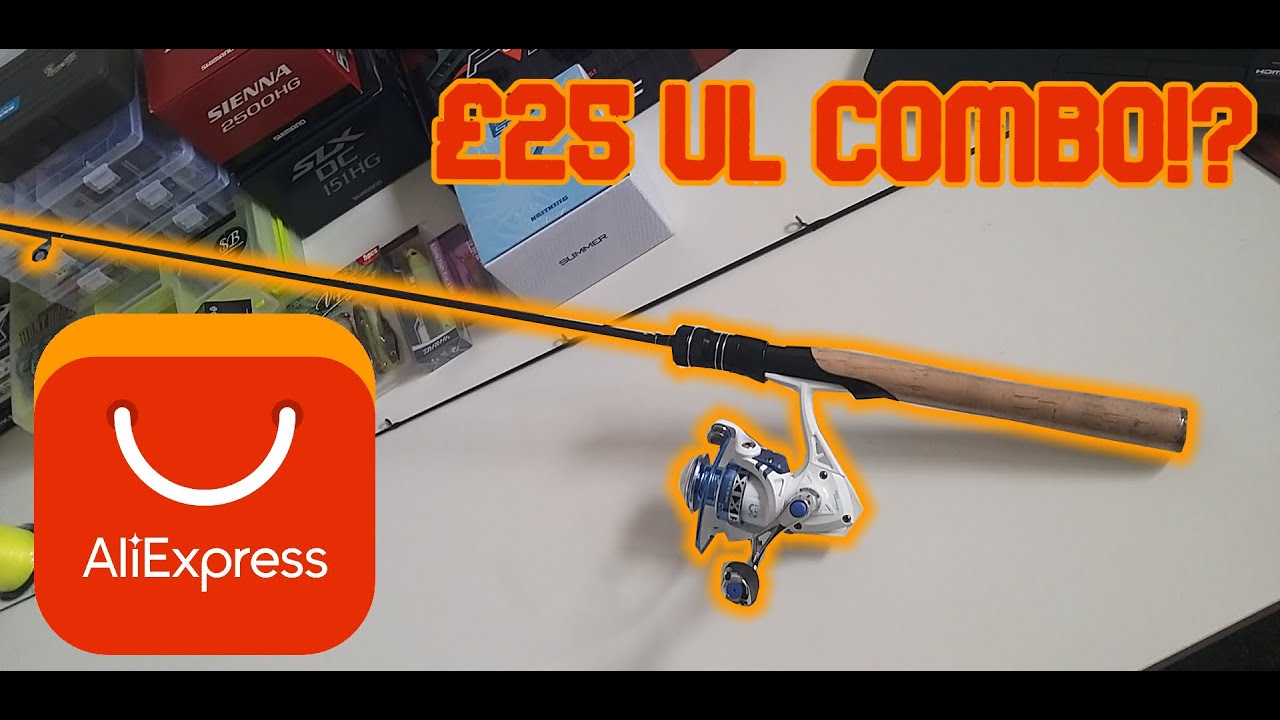 £25 UltraLight Fishing Combo from AliExpress (Surprising!!) - YouTube