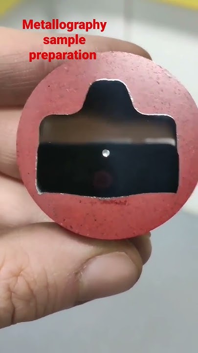 Metallography sample preparation - YouTube