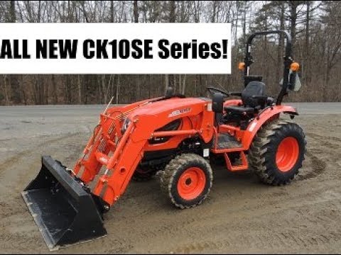 CK10SE Series - All New 2018 CK3510SE & CK4010SE Kioti Compact Tractor ...