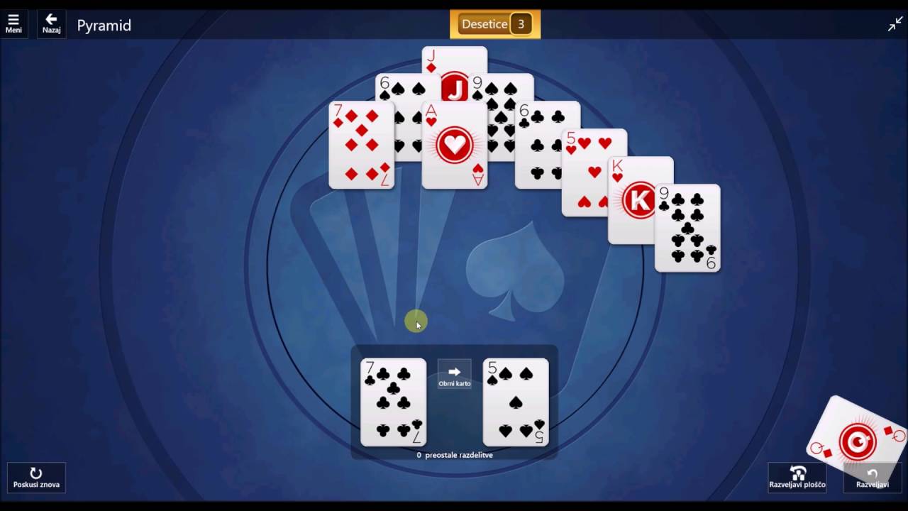 Microsoft Solitaire Collection - Pyramid October 4 2016 - YouTube