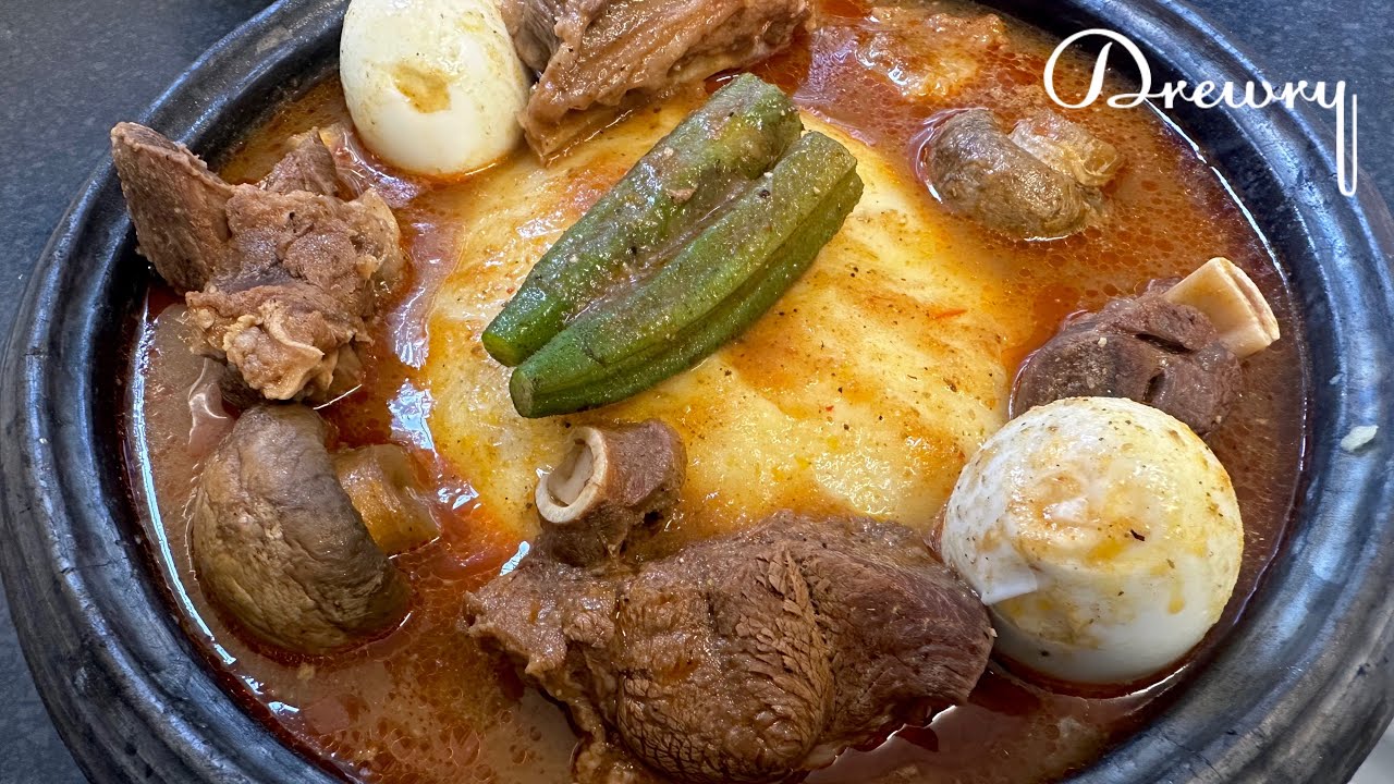 GOAT MEAT PEPPER SOUP RECIPE | GHANA APONKYE NKRAKRA - YouTube