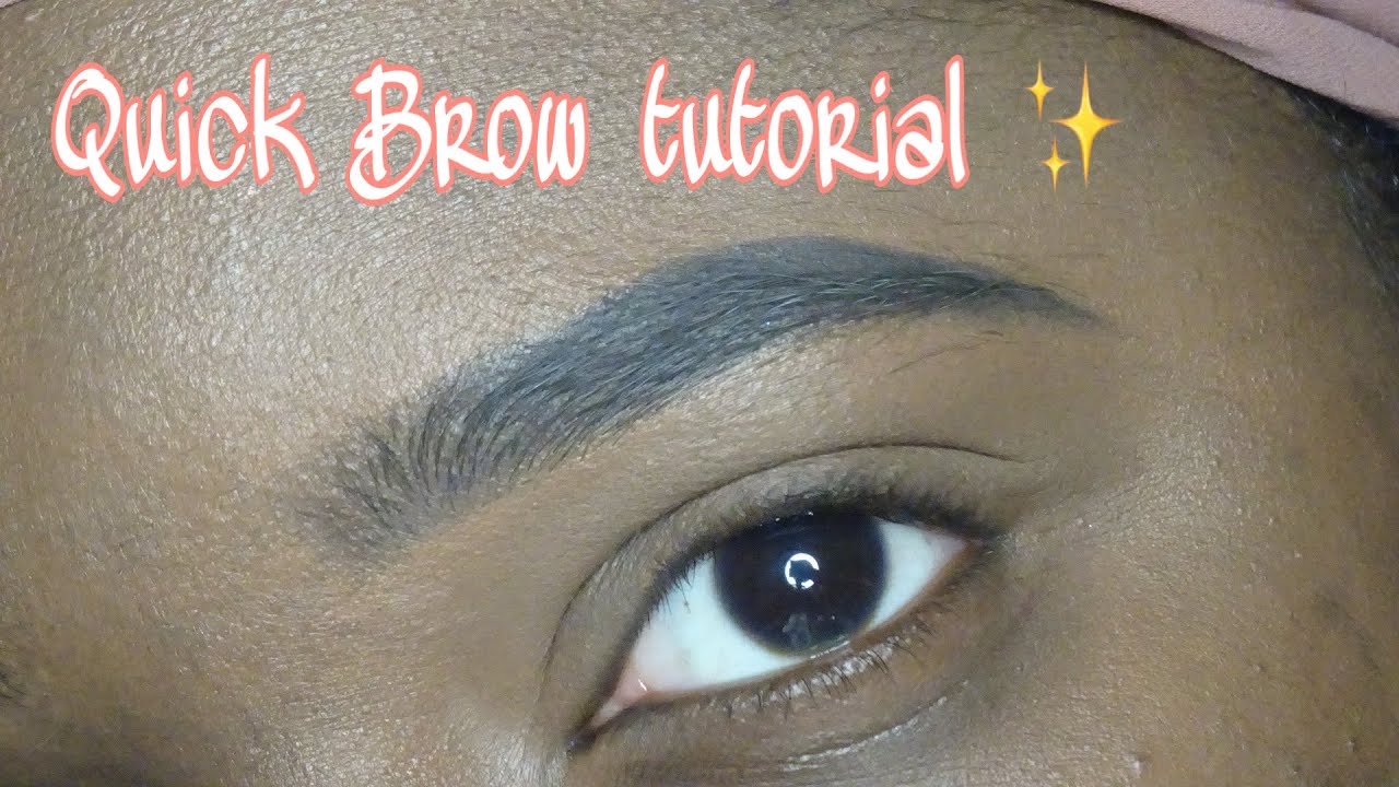 Eyebrow Tutorial for Beginners - YouTube