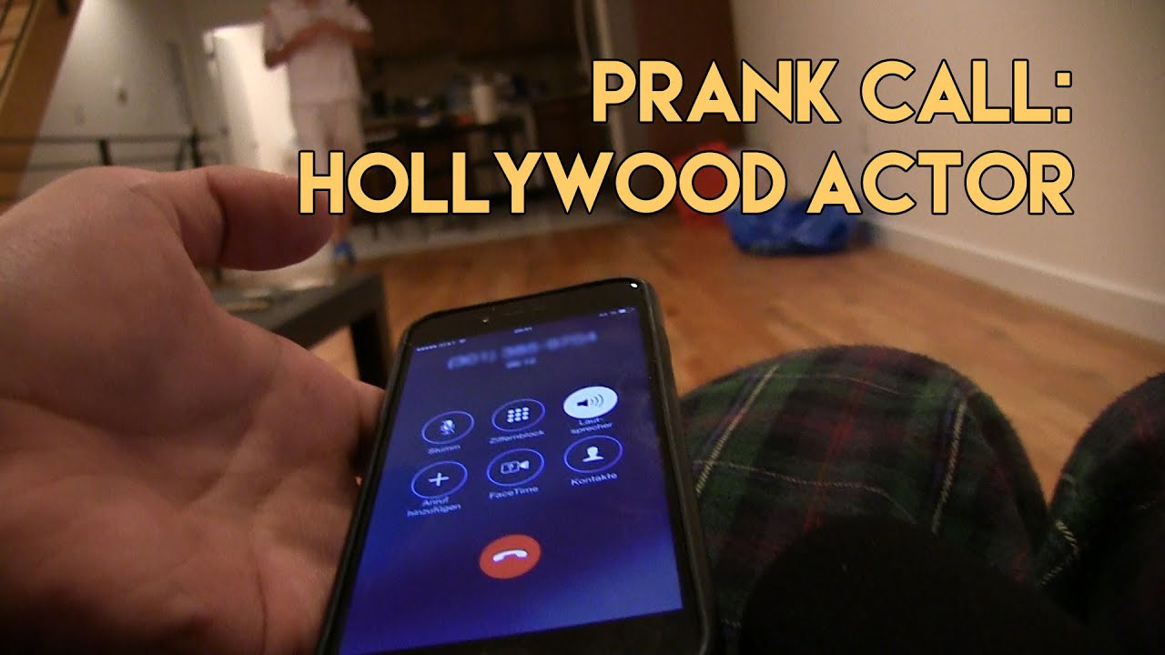 Prank Calling Hollywood Actor ft. Zurich The Russian - YouTube