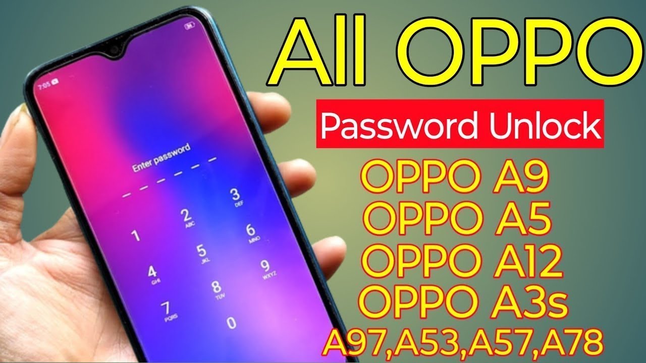 oppo mobile ka lock kaise tode | how to unlock oppo phone if forgot password | how to unlock ...