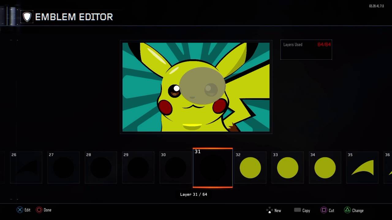 Pikachu Emblem easy (Call of Duty black Ops 3) - YouTube