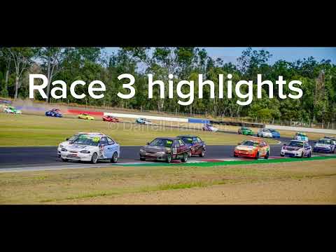 Series X3 Queensland Raceway Excel highlights onboard Caleb Paterson ...