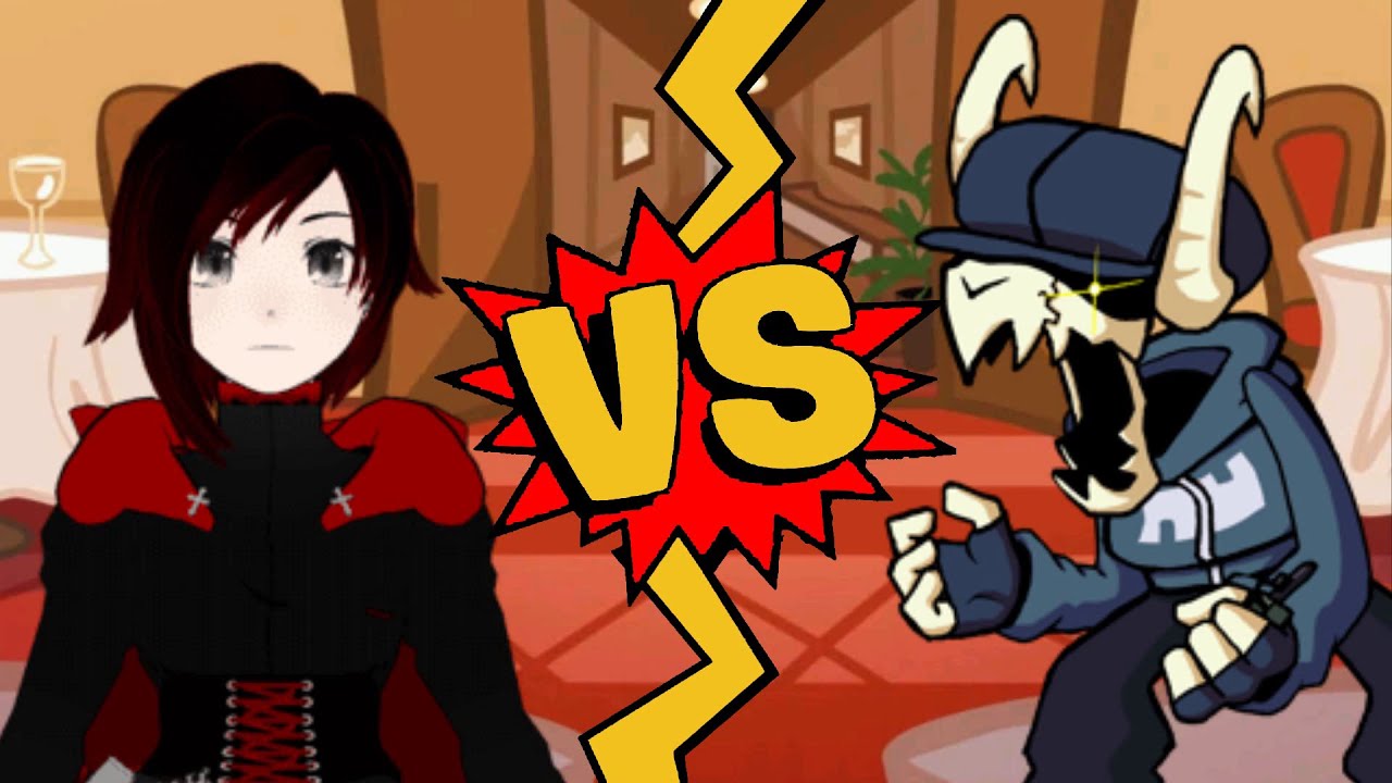 M.U.G.E.N Battles | Ruby Rose vs Tabi | RWBY vs Friday Night Funkin ...