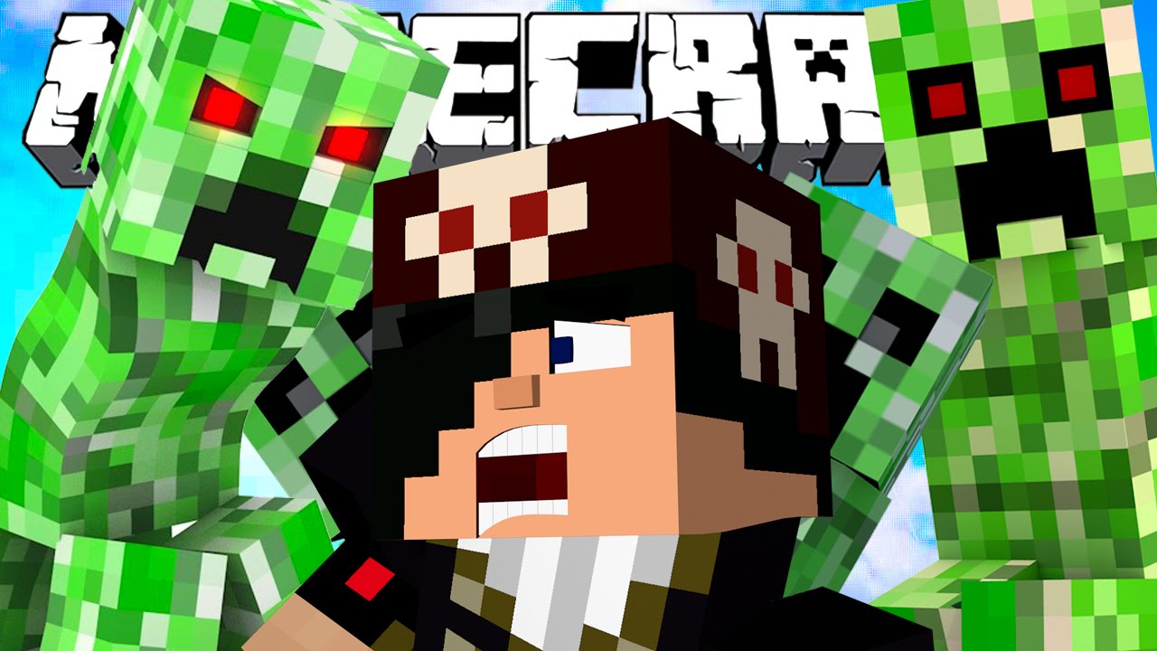 FOOOGE DO CREEPER! - Minecraft (Creeper Run) - YouTube