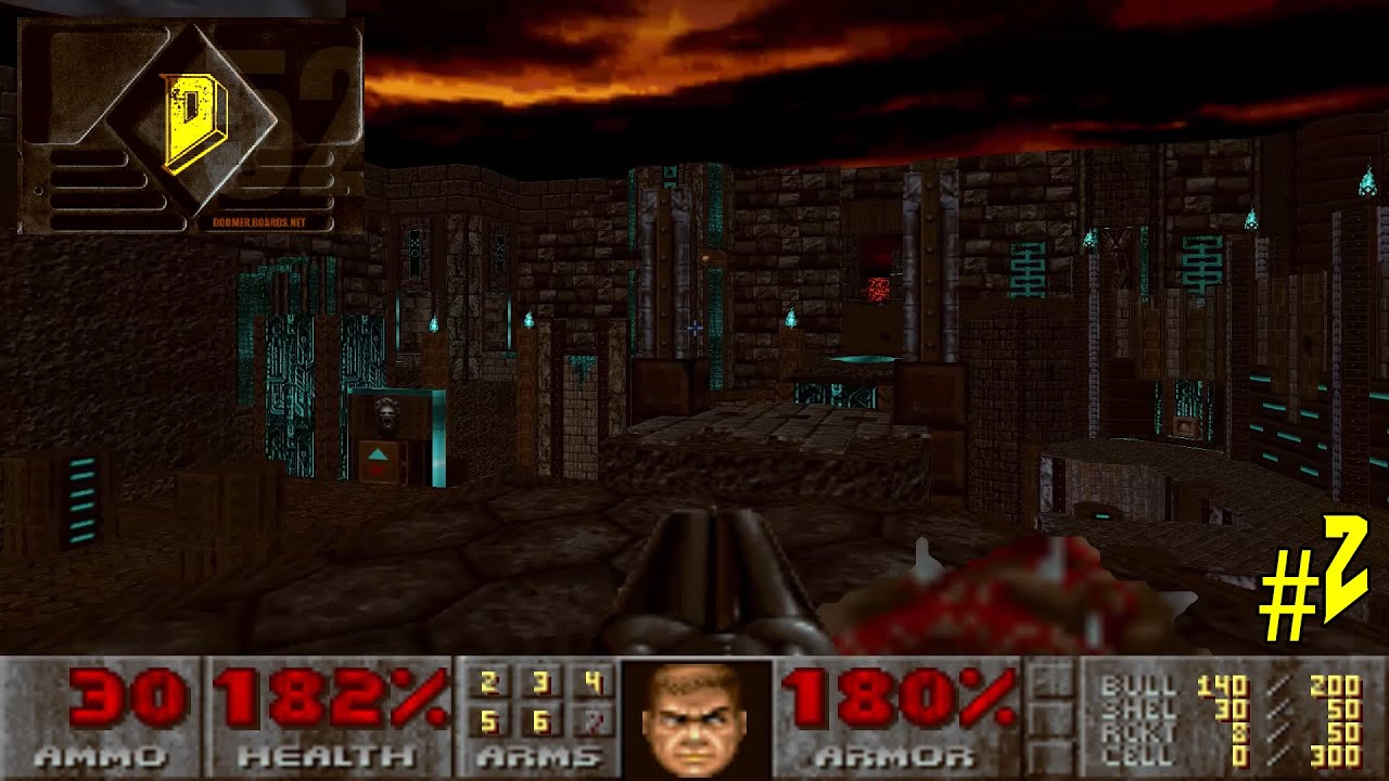 Doom with Doomer Boards Project 52.Map 02 - YouTube
