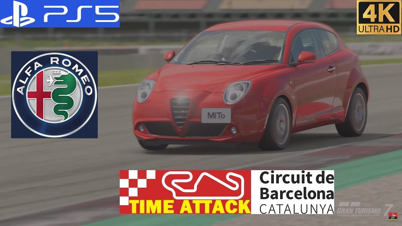 Alfa Romeo Mito '09 Catalunya 2: 27:725 Time attack | Gran Turismo 7 ...
