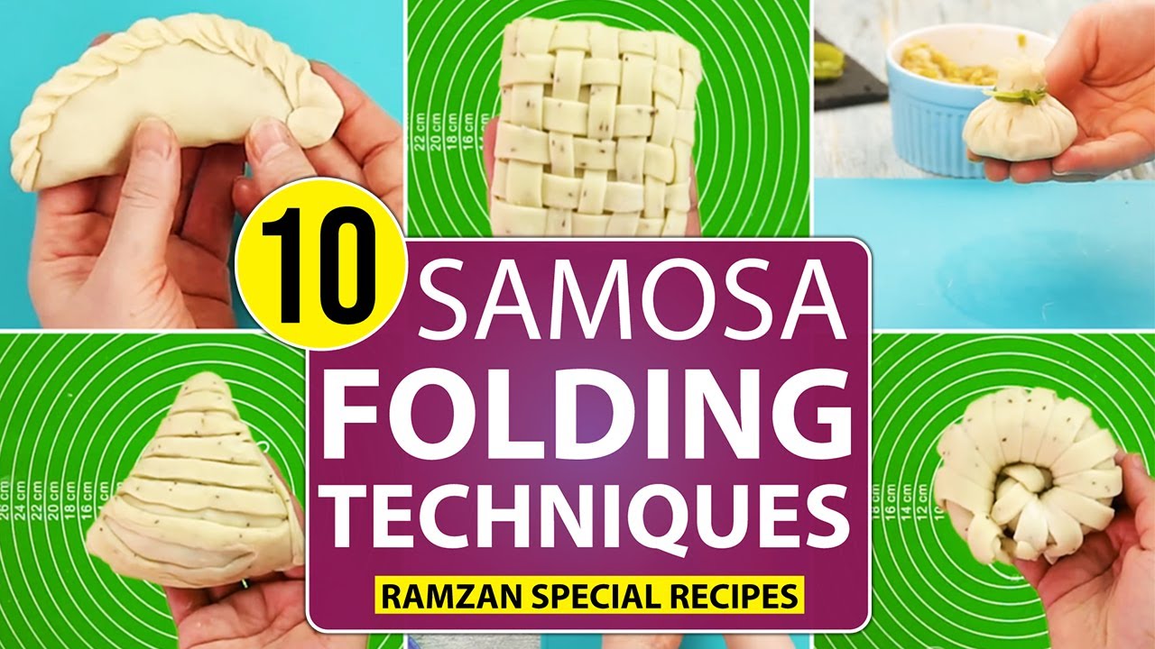 Samosa Folding Techniques | How To Fold Samosa Perfectly | SooperChef ...