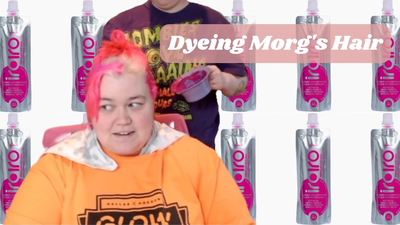 Body Doubling/Productivity Stream: Dyeing Morg's Hair - YouTube