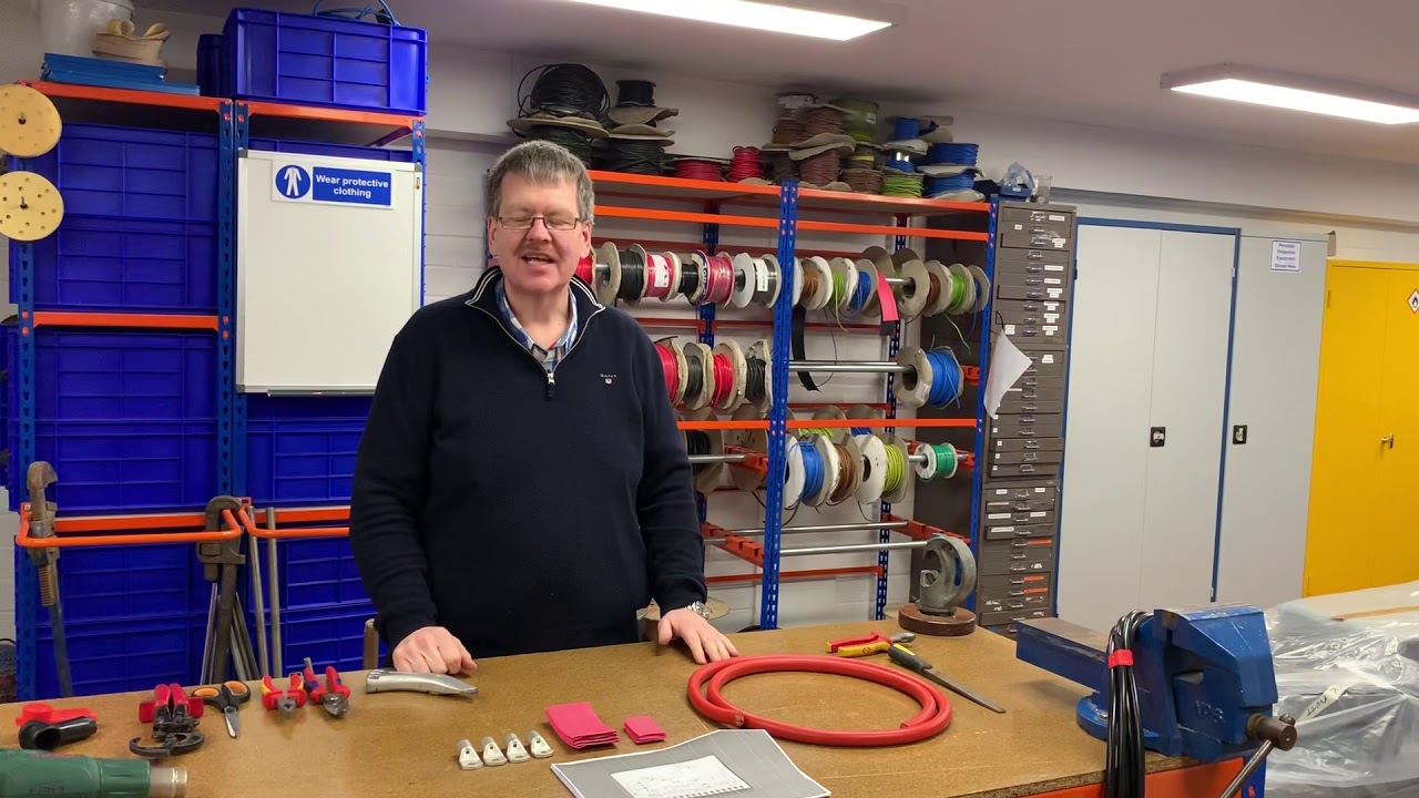 Nautical Nick makes marine battery cables - YouTube