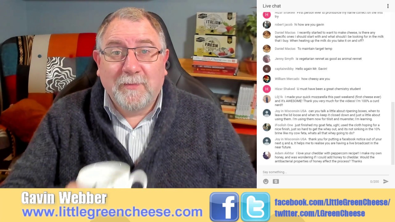 Ask The Cheeseman Live #30! Lots of Cheesy Fun! - YouTube