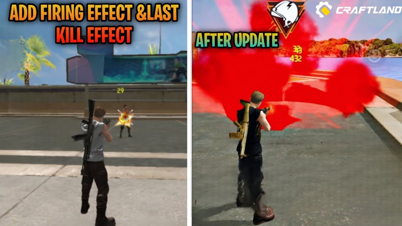 How To Add Firing Effect And Last Kill Effect after update 🤯 - YouTube