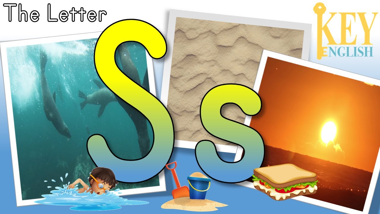 The Letter Ss - Learn the Alphabet for Kids [ KEY English ] - YouTube