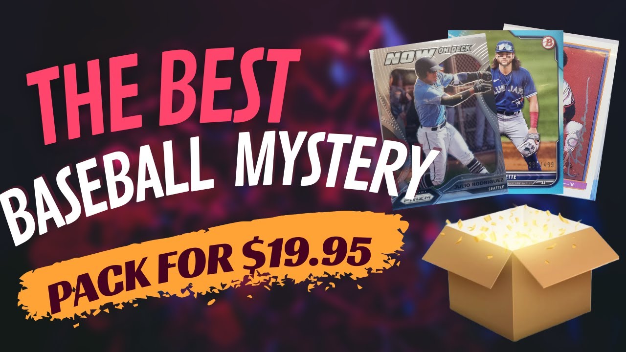 Baseball Mystery Pack for $19.95 🎁 - YouTube