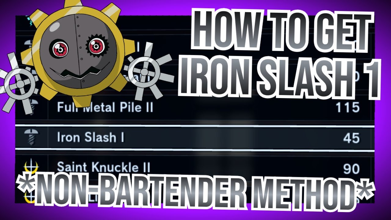 How to get Iron Slash 1 if the Bartender no longer sells it! - Digimon ...