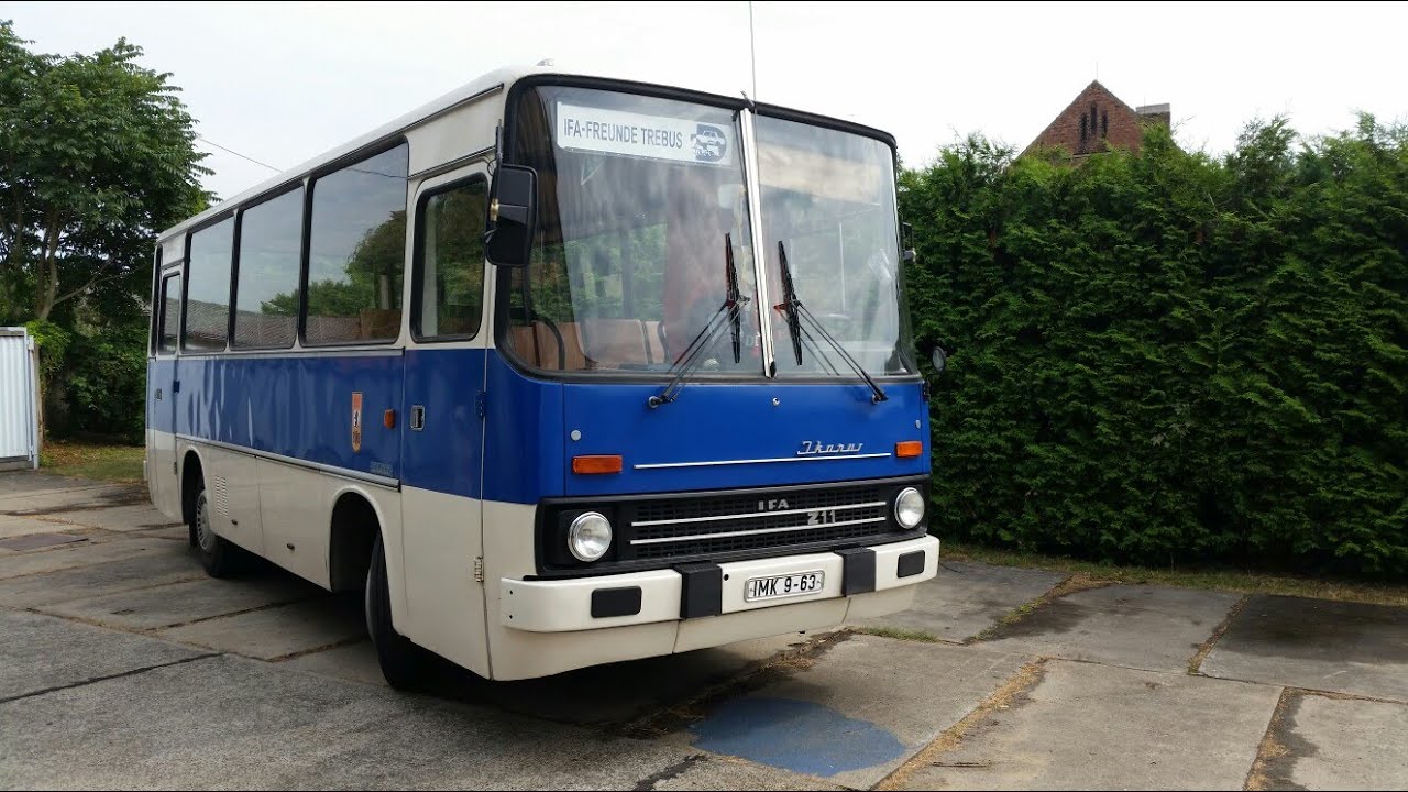 Ikarus 211 IFA W50 Rundfahrt - YouTube