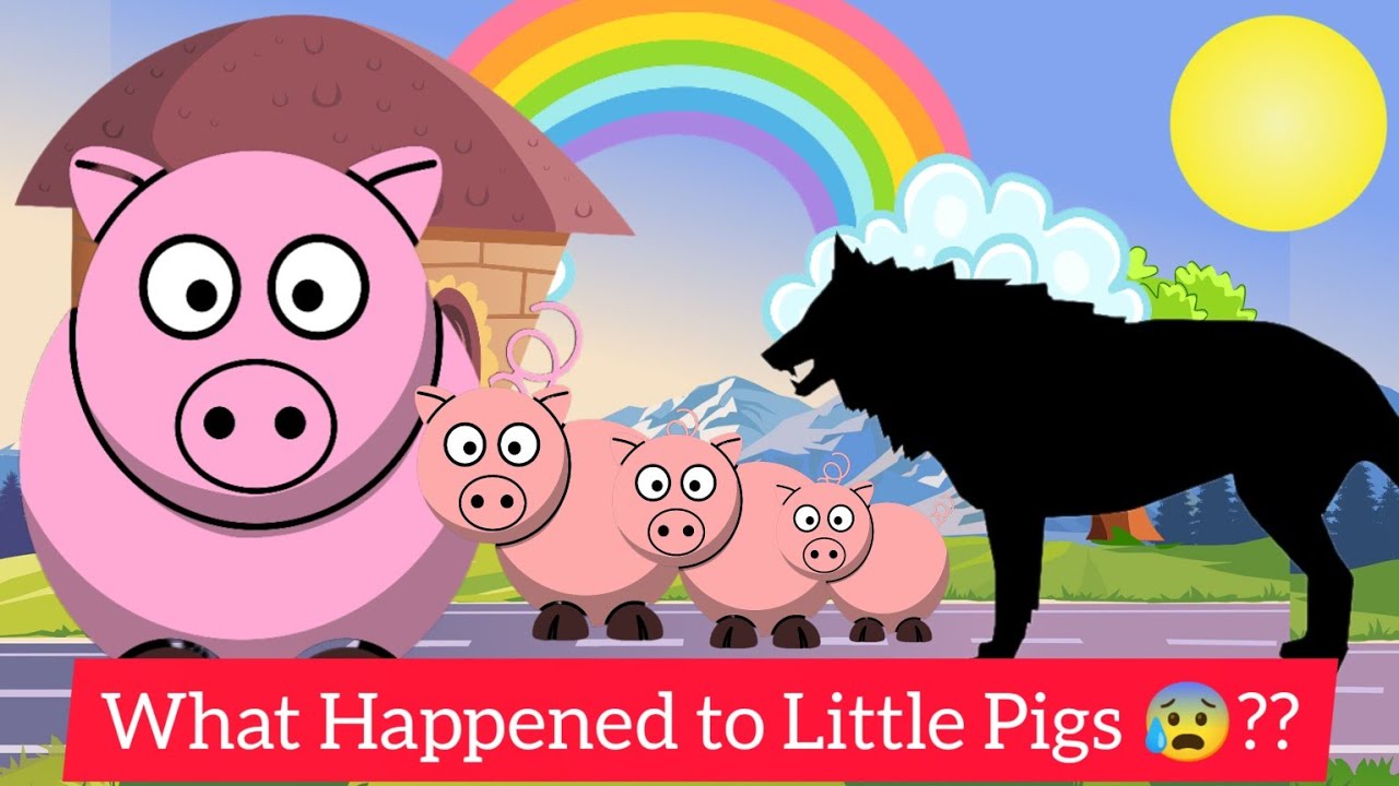 🐷Pig! Pig!🐷 and 🦊Wolf! Wolf!🦊| Full Story in English | Tiny Life - YouTube