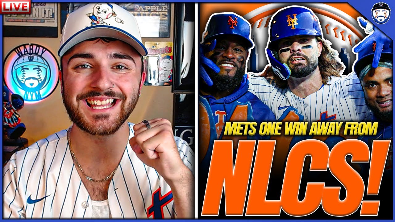 METS ONE WIN AWAY FROM NLCS! | LIVE Mets Stream Reactions - YouTube