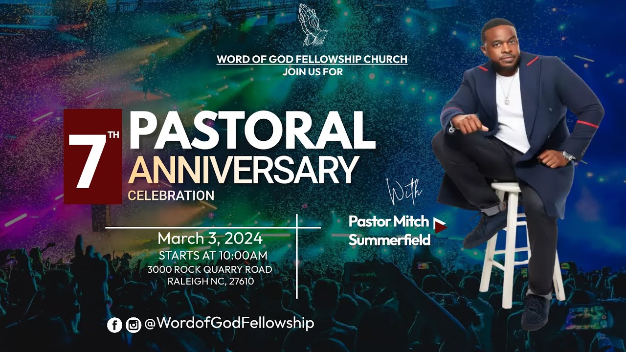 7th Pastoral Anniversary w/ Pastor Dante King & JJ Hairston | LIVE at ...