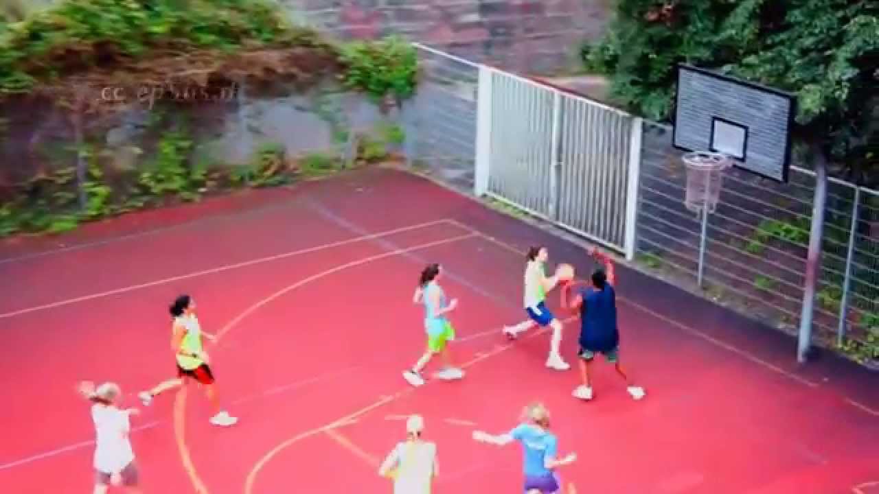 Mixed Basketball Game for Men and Women - YouTube