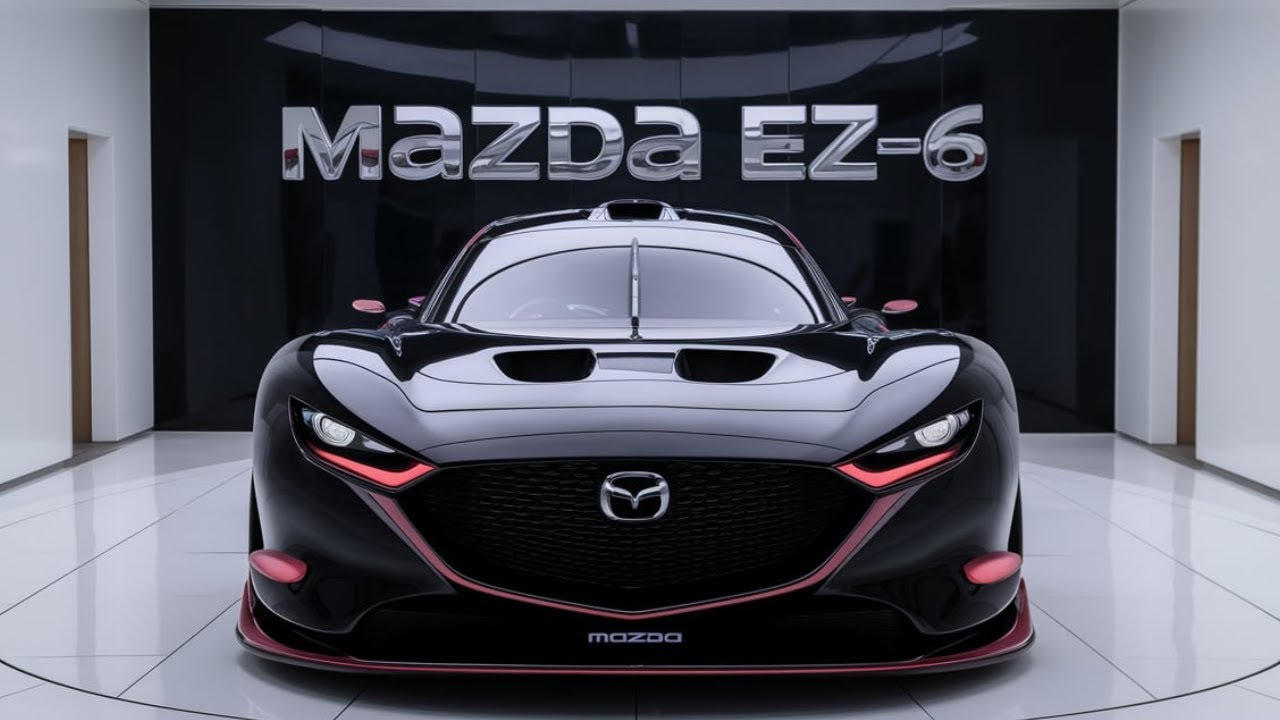 "2025 Mazda EZ-6: Redefining Compact Crossovers with Style, Performance ...