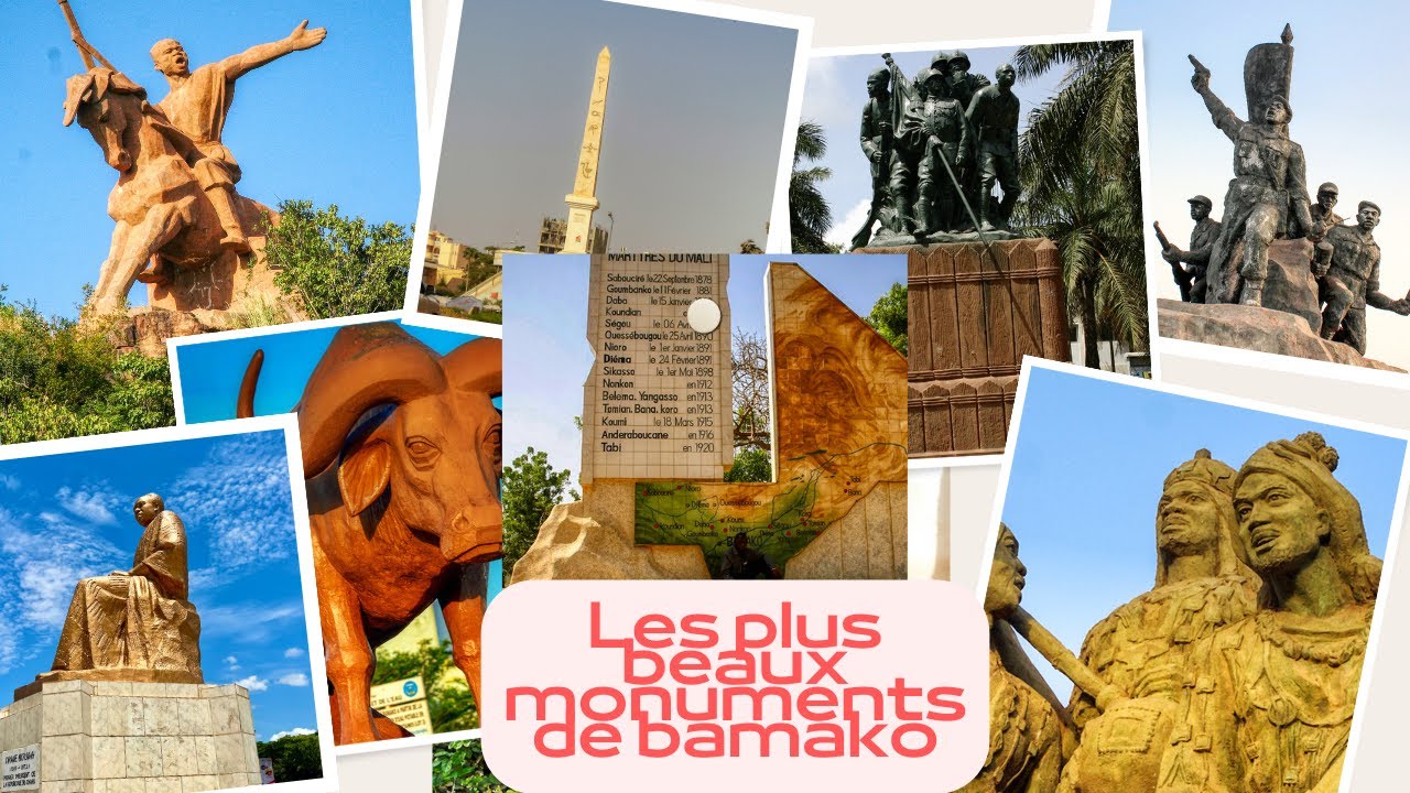 Les plus beaux monuments de BAMAKO - YouTube