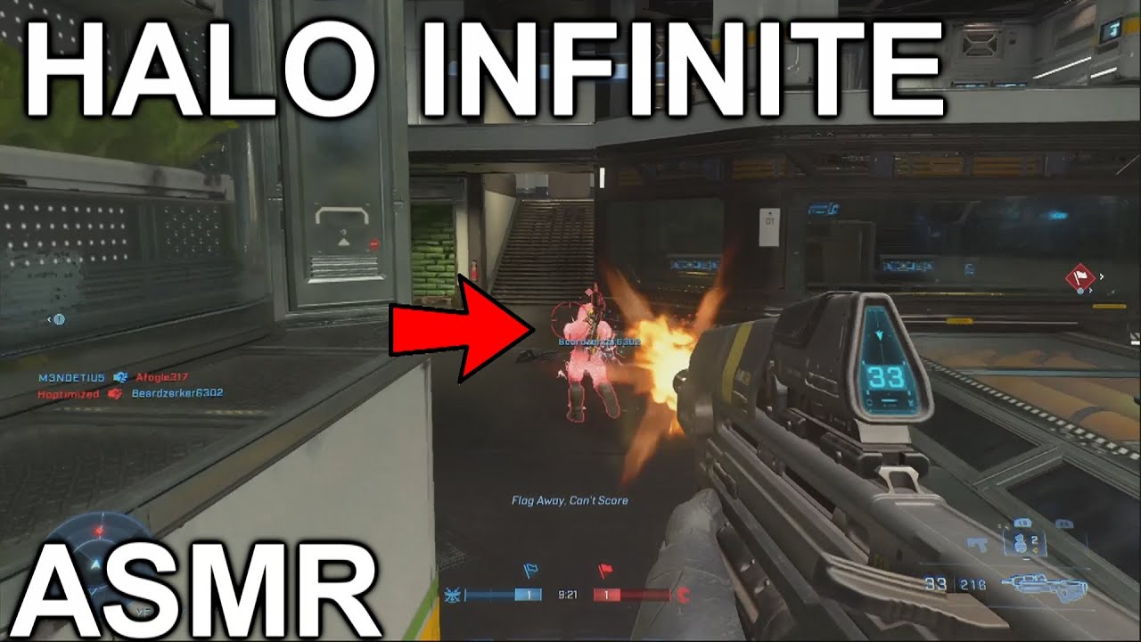 ASMR Relaxing HALO INFINITE GAMEPLAY | Soft ASMR WHISPERS - YouTube