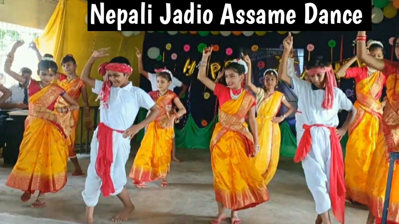 Nepali Jadio Assame Dance video - YouTube
