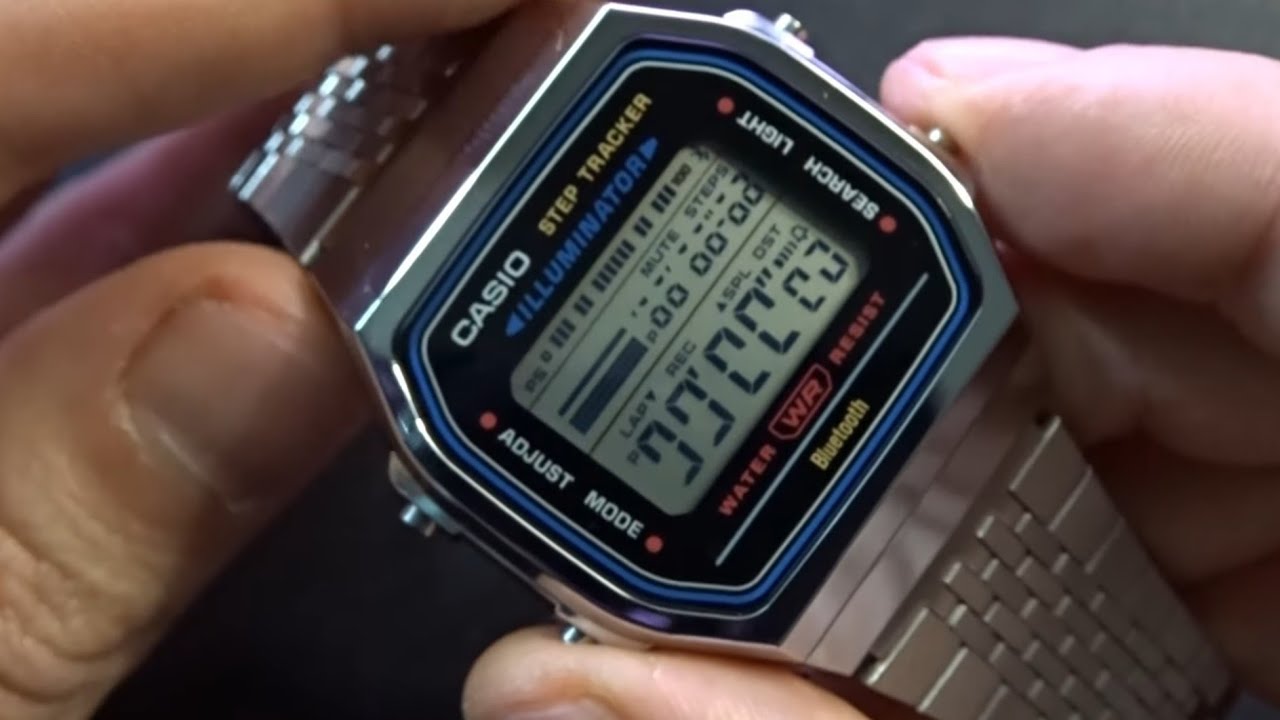El A168 actualizado (ABL-1000 Casio Vintage con Bluetooth) - YouTube
