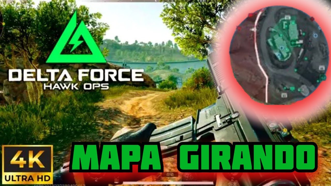 DELTA FORCE- COMO FAZER O MINI MAPA GIRAR - YouTube