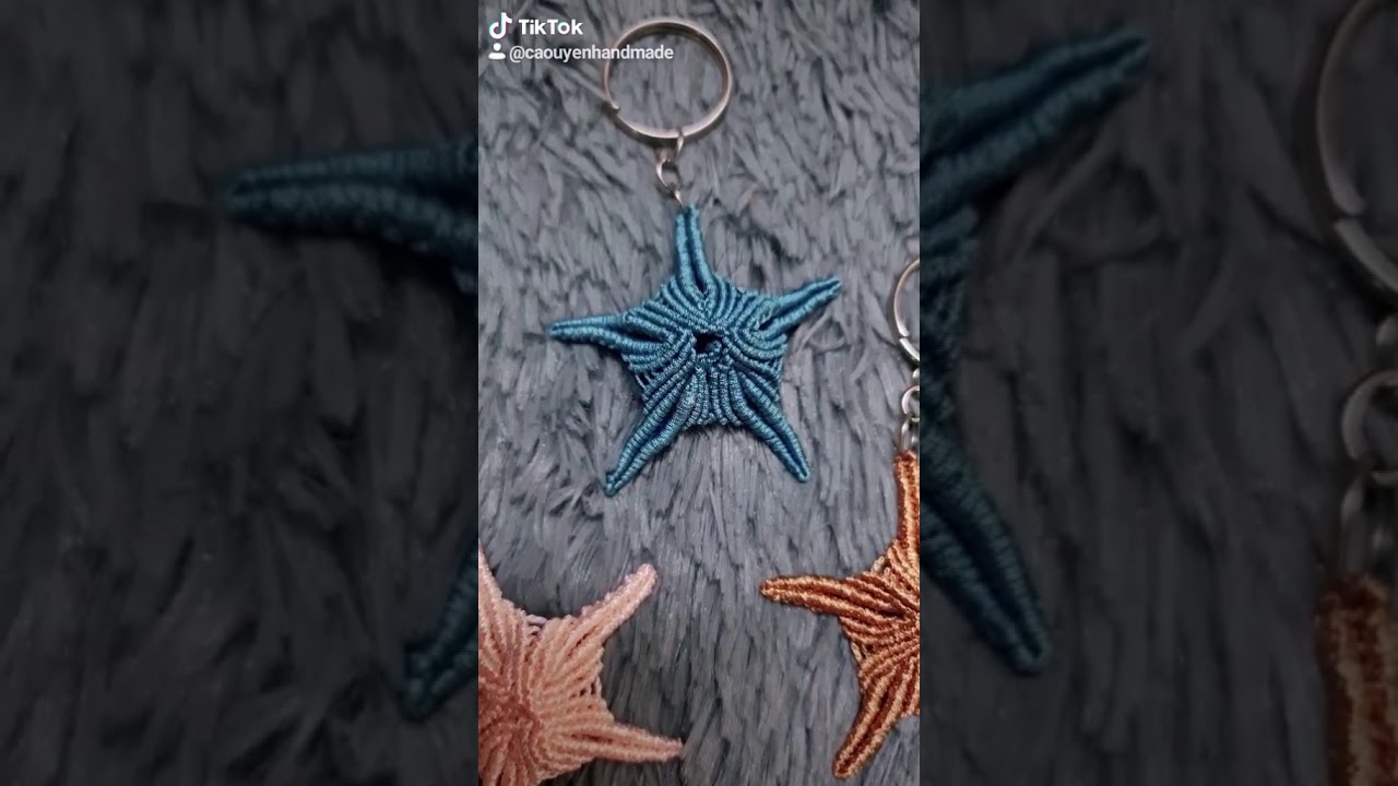 Macrame Starfish - YouTube