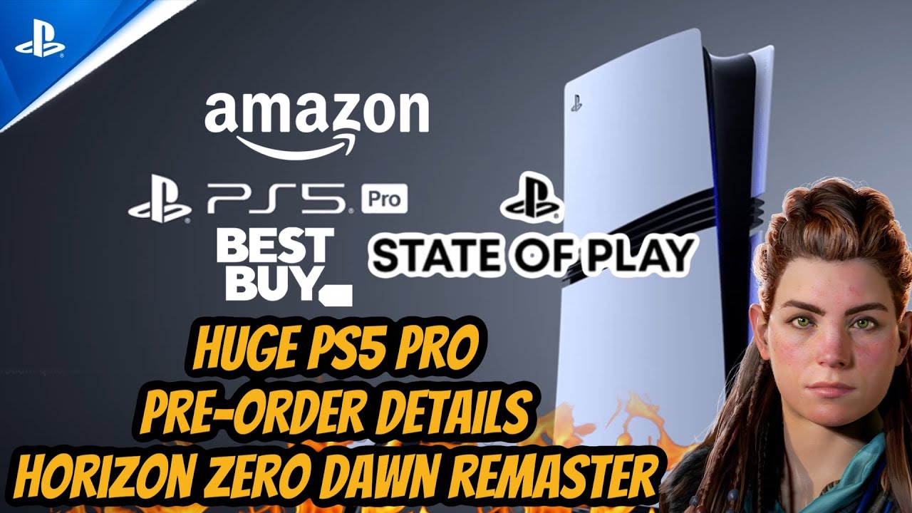 Huge PS5 Pro Pre-Order Details - First FF7 Rebirth PS5 Pro Gameplay Wow ...