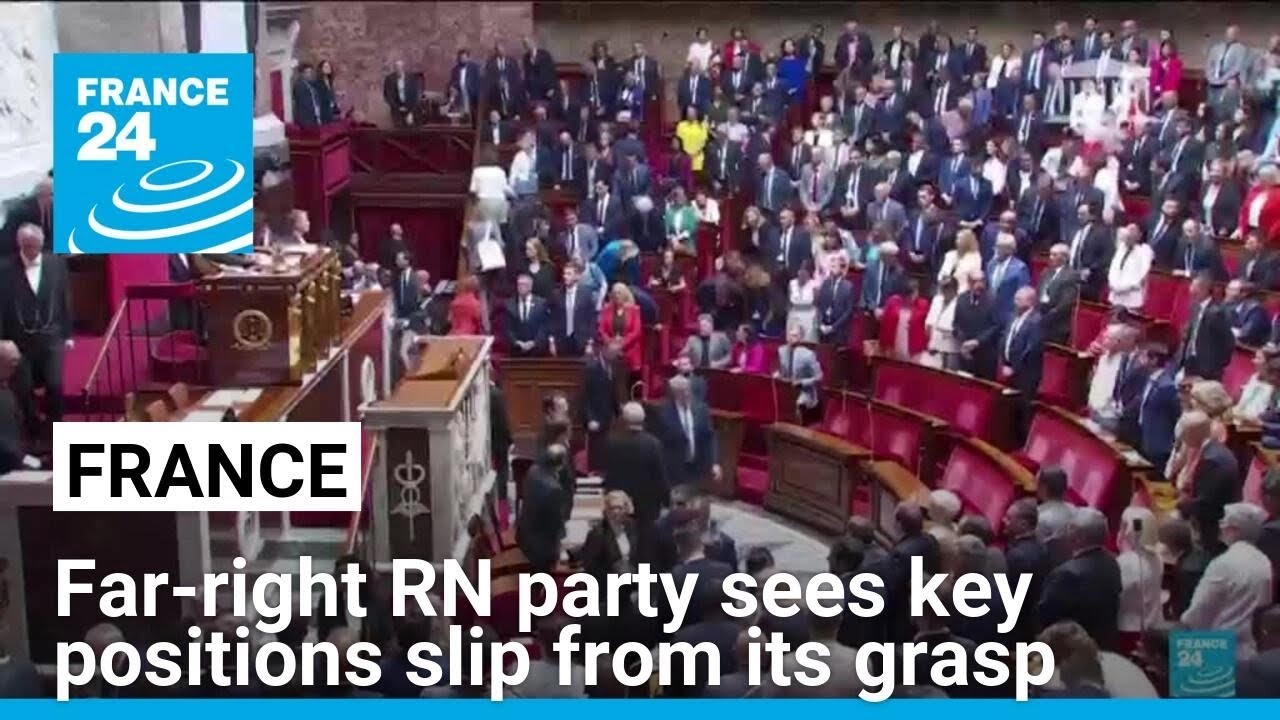 In France, the far-right RN party sees key positions in Parliament slip ...